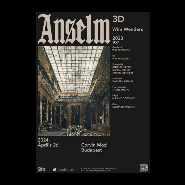 Cinema Niche #12: Anselm – Wim Wenders dokumentumfilmje egyetlen alkalommal 3D-ben a Corvin ...